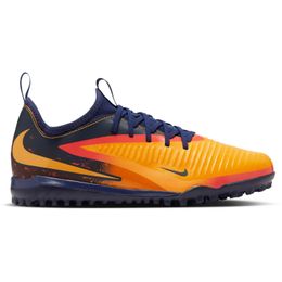 Nike JR PHANTOM 6 LOW ACAD TF EH Fu&szlig;ballschuhe Kinder - Gr&ouml;&szlig;e 37 1/2 - orange
