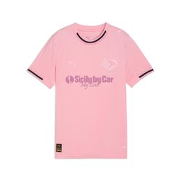 Trainingsshirt Puma "Palermo F.C. 25/26 Replica Heimtrikot Jugendliche", Jungen, Gr. 152, team light pink bright, 100% Polyester, regular fit, Shirts