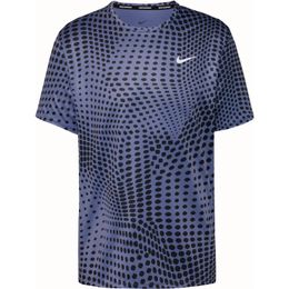 Nike Miler Funktionsshirt Herren - Gr&ouml;&szlig;e S - blau