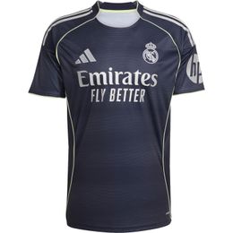 Adidas Real Madrid 25-26 ausw&auml;rts Teamtrikot Herren - Gr&ouml;&szlig;e XL - blau