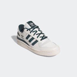 Sneaker adidas originals "FORUM LOW CL", Herren, Gr. 40, cloud wei&szlig;, aurora ivy, wonder wei&szlig;, Leder, Schuhe Sneaker
