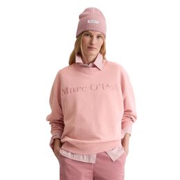 Marc O'Polo Sweatshirt MARC O'POLO "aus Organic Cotton", Damen, Gr. XL, natural rose, Obermaterial: 100% Baumwolle, unifarben, relaxed fit, Rundhals, Rippb&uuml;ndchen, Sweatshirts Sweatshirt