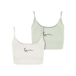 Karl Kani Top Damen Gr&ouml;&szlig;e S hellgr&uuml;n / schwarz / offwhite