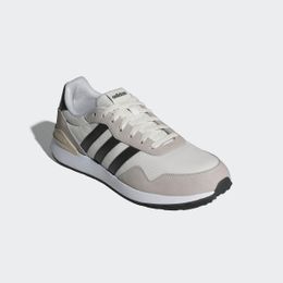 Sneaker adidas Sportswear "RUN 60S 4.0", Herren, Gr. 47, schwarz-wei&szlig; (core wei&szlig;, core schwarz, sanftes wei&szlig;), Leder, Textil, Schuhe Sneaker