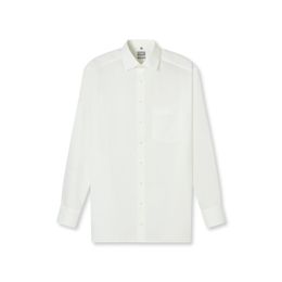 Businesshemd OLYMP "OLYMP Luxor, comfort fit, New Kent", Herren, Gr. 40, Normaler Arm, beige, 100% Baumwolle, Hemden