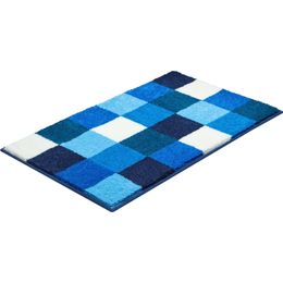 Badematte Grund Gr. 2, blau, rechteckig (50cm x 60cm ), 1 Stk., Badematten, Badematte