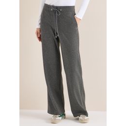 Stoffhose Cecil, Damen, Gr. XXL, L&auml;nge 28, raw khaki, Stoff, 61% Polyester, 21% Viskose, 15% Baumwolle, 3% Elasthan, unifarben, loose fit lang, Hosen Stoffhose, im Loose Fit