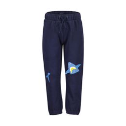 Sweathose Blue Seven "Blue Seven Jogginghose", Jungen, Gr. 116, 5640, ultramarin, 100% Baumwolle, regular fit, Hosen Sweathose