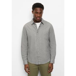 Langarmhemd OLYMP "OLYMP Casual, regular fit, Kent", Herren, Gr. XL, Normaler Arm, silbergrau, 100% Baumwolle, Hemden
