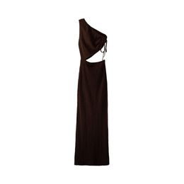 Bershka Kleid Damen Gr&ouml;&szlig;e 40 dunkelbraun Winterkleid