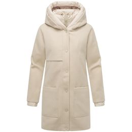 Navahoo Winter Coat 'Flauschwunder 14' female Beige size XL