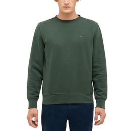 Mustang Herren Sweatshirt "Herren Style Clio"khaki, Gr. M, 80% Baumwolle, 20% Polyester, Sweatshirts