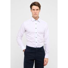 Eterna Herren Langarmhemd "SLIM FIT"wei&szlig;, Gr. 39, Popeline, 100% Baumwolle, Hemden, NON IRON (b&uuml;gelfrei)