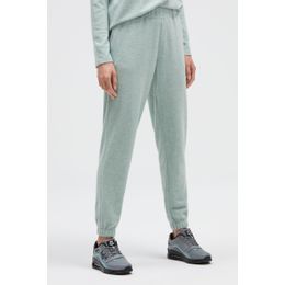 Sporthose SOCCX, Damen, Gr. L, Normalgr&ouml;&szlig;en, lake melange, Strick, Material: 53% Viskose, 43% Polyester, 4% Elasthan, unifarben, regular fit lang, Hosen Sporthose, mit Eingrifftaschen