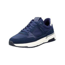 Sneaker Gant "Gant Sneaker Nubukleder/Textil", Damen, Gr. 42, blau (marine), Nubukleder, Textil, Schuhe Sneaker
