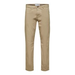 Selected Chino Pants 'SLHMiles Flex' male Beige size 30