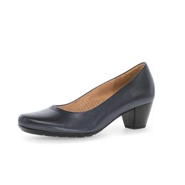 Gabor Damen Pumps "Eleganter Pumps Glattleder", Gr. 41blau, Schuhe