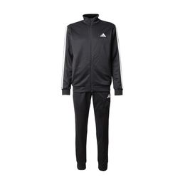 adidas Sportswear Trainingsanzug Herren Gr&ouml;&szlig;e M schwarz / wei&szlig;