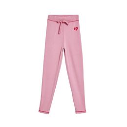 Desigual Leggings 'Seam' M&auml;dchen Gr&ouml;&szlig;e 134/140 rosa / knallrot