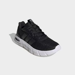Walkingschuh adidas Sportswear "CLOUDFOAM FLEX LACES", Damen, Gr. 40, core schwarz, core schwarz, core wei&szlig;, Textil, Schuhe Walkingschuh