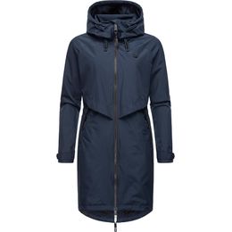 Ragwear Funktionsmantel 'Frodik' Damen Gr&ouml;&szlig;e S navy / schwarz