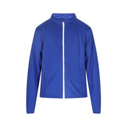 COSIMON Sweatjacke Herren Gr&ouml;&szlig;e L royalblau / wei&szlig;
