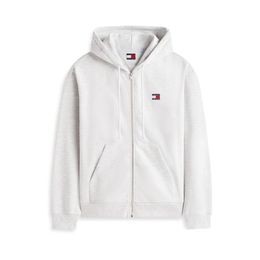 Tommy Jeans Sweatjacke '90S' Herren Gr&ouml;&szlig;e XL wei&szlig;meliert