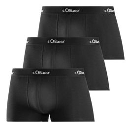 s.Oliver Boxer shorts male Black size M
