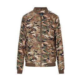 HOMEBASE Jacke Herren Gr&ouml;&szlig;e L beige / elfenbein / braun / gr&uuml;n