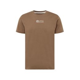 Alpha Industries Shirt male Brown size XXXL