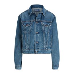 Polo Ralph Lauren Jacke 'CLASSIC' Damen Gr&ouml;&szlig;e M blue denim