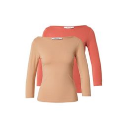 ABOUT YOU Shirt 'Hedda' female Beige, Red size 38