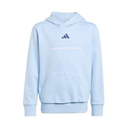 adidas Sportswear Sweatshirt Jungen Gr&ouml;&szlig;e 164 blau / hellblau / wei&szlig;