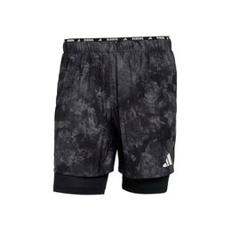 adidas Performance Sportshorts 'Adi365' Herren Gr&ouml;&szlig;e S dunkelgrau / schwarz / wei&szlig;