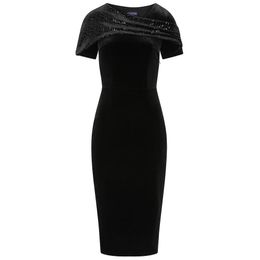HotSquash Kleid Damen Gr&ouml;&szlig;e 36 schwarz Winterkleid