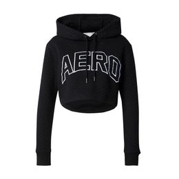 A&Eacute;ROPOSTALE Sweatshirt Damen Gr&ouml;&szlig;e S schwarz / wei&szlig;