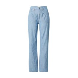 MUD Jeans Jeans 'Wyde Sara Works' Damen Gr&ouml;&szlig;e 31 hellblau