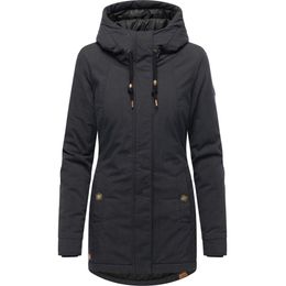 Ragwear Winter Jacket 'Monadena' female Black size 5XL