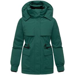 Marikoo Winter Coat 'Shigaraa XVI' female Green size XL