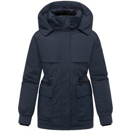 Marikoo Winter Coat 'Shigaraa XVI' female Blue size XXL