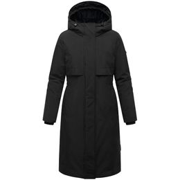 Navahoo Winter Coat 'Eismelodie 14' female Black size XXL