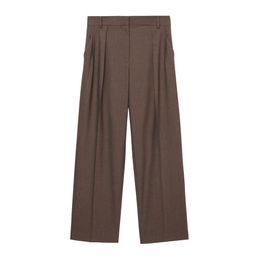 Mango Pleated Pants 'Kelly' female Brown size 42
