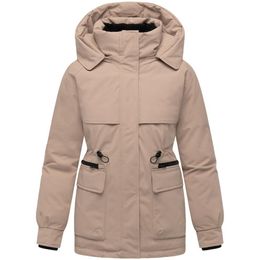 Marikoo Winter Coat 'Shigaraa XVI' female Beige size XXXL