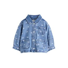 next Jacke 'Stern' M&auml;dchen Gr&ouml;&szlig;e 68 blue denim / hellblau