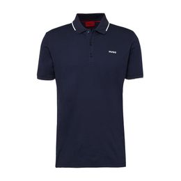 Hugo Poloshirt 'Dinoso' Herren Gr&ouml;&szlig;e XL dunkelblau / wei&szlig;