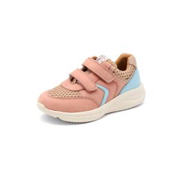 bisgaard Sneaker 'Yuki' Jungen Gr&ouml;&szlig;e 26 beige / himmelblau / rosa / wei&szlig;