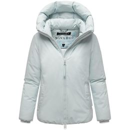 Navahoo Winter Jacket 'Bl&uuml;tenlicht' female Blue size XXL