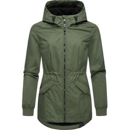Ragwear Between-Season Jacket 'Dowey A' female Green size M