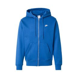 Nike Sportswear Zip-Up Hoodie 'CLUB' male Blue size M