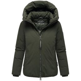 Navahoo Winter Jacket 'Bl&uuml;tenlicht 14' female Green size S